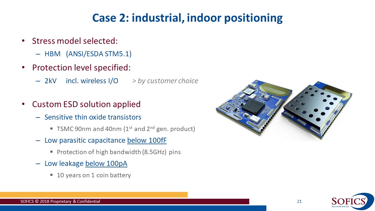 ESD protection for Internet-of-Things (IoT) – Sofics – Solutions for ICs